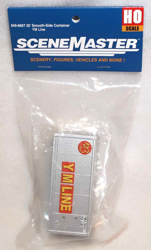 WALTHERS SCENEMASTER YM LINE SMOOTH SIDE CONTAINER TRAIN ACCESSORY HO ...