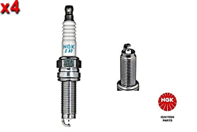 NGK 4x Spark Plug For MITSUBISHI Lancer VIII Outlander III 09- 1822A088 ...