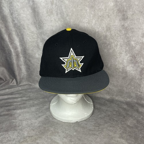 New Era Seattle Mariners Baseball Trident Hat 7 1/2 Cooperstown ...