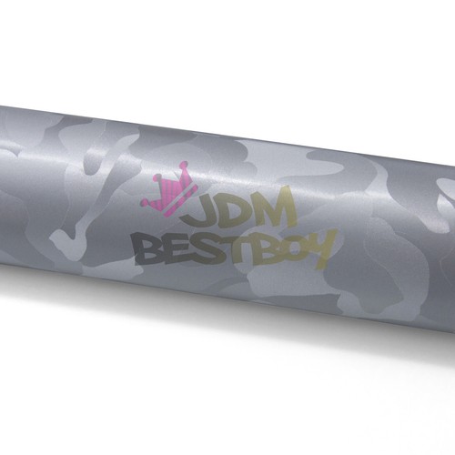 Camouflage Shadow Gray Camo Pattern Car Vinyl Wrap Decal Sticker Sheet ...