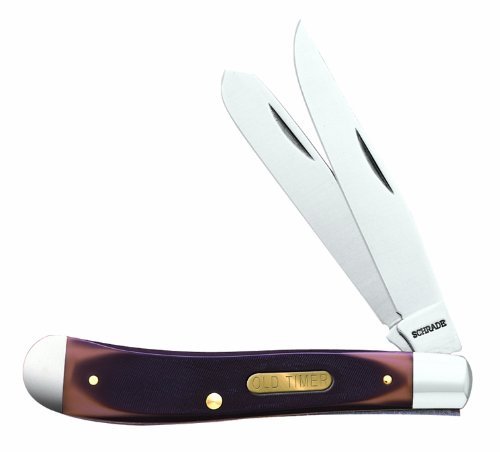 Schrade Old Timer Gunstock Trapper Knife 2 Blade 94ot for sale online ...