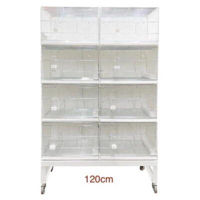 120cm (48")Plastic Bird Double Breeding Cage Divider Budgie Canary ...