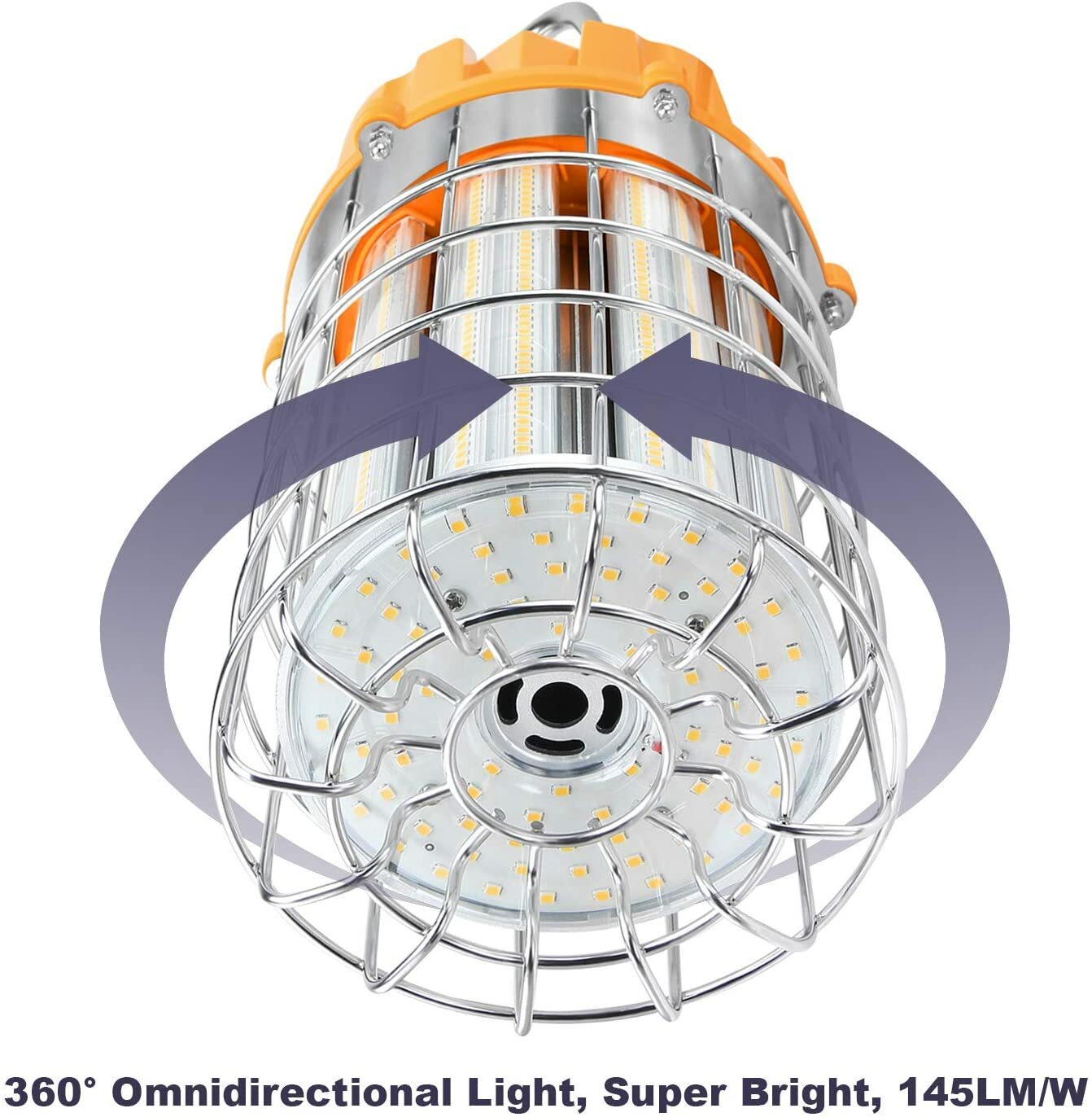 150W LED Temporary Hanging Portable Work Light with 10ft Cord US Plug ...