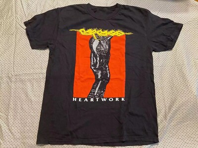 Carcass Heartwork Band short sleeve black shirt Men Women S-5XL | eBay