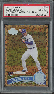 2011 Topps Cognac Diamond #602 Ivan DeJesus PSA 10 (BB01) | eBay