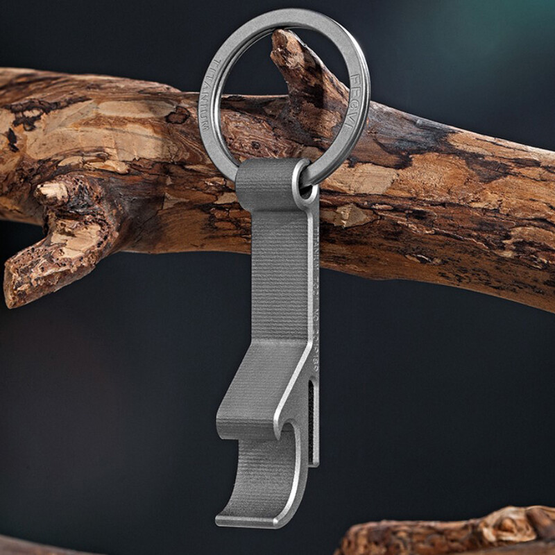 Titanium Alloy Tool Pocket Tool Keychain Pendant with Keyring EDC | eBay