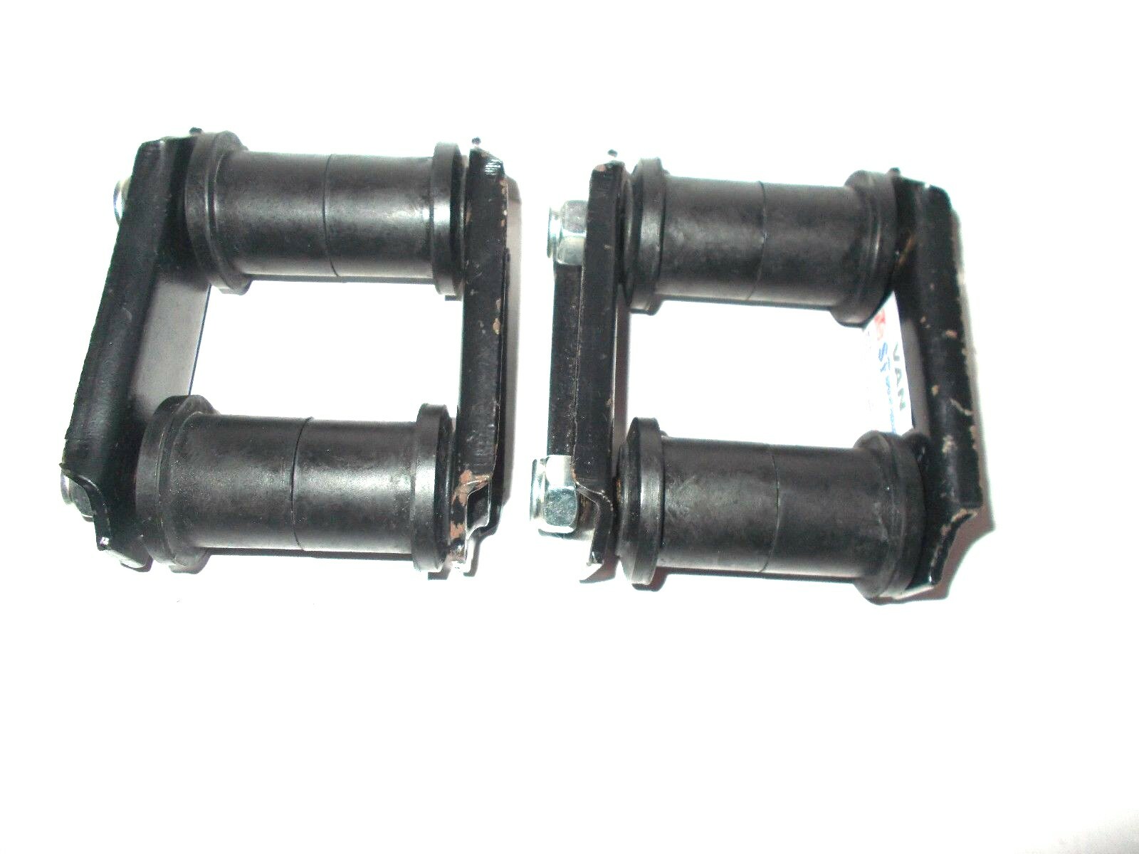 Qty 2 Leaf Spring Shackles & Bushings - Front or Rear -OEM- Suzuki ...