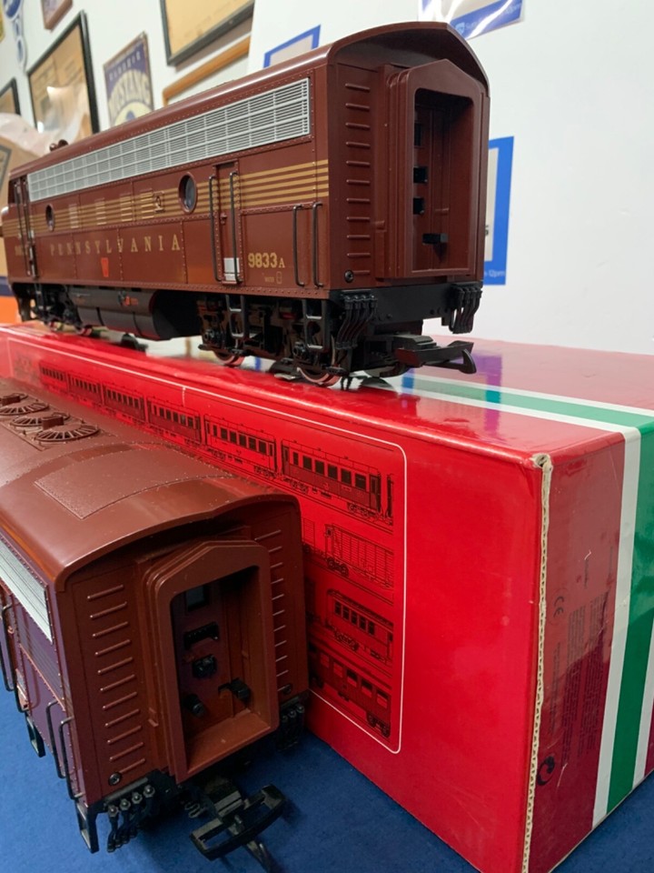 LGB Pennsylvania F7 AB Diesel Engine Set w/ Sound 255570 25582 | eBay
