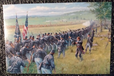 Dale Gallon Seminary Ridge Museum Postcard - Fighting On The Ridges | eBay