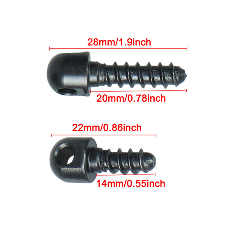 2pcs Screw Adapter Sling Swivel Studs Quick Detach Sling Mounting ``f ...