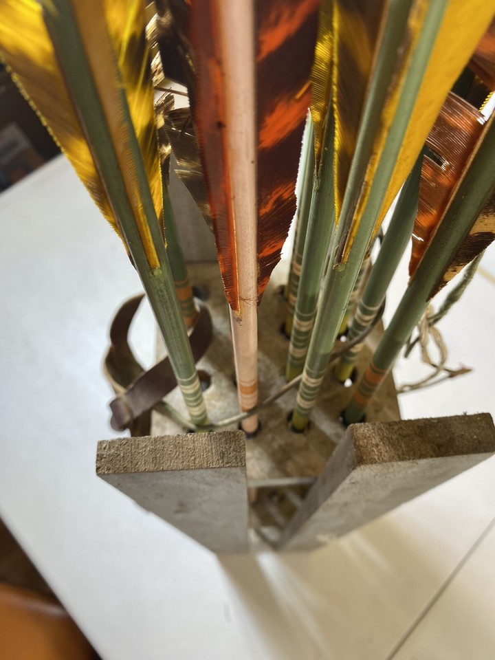 Vintage hunting bow arrows wood quiver stand shooting glove lot 56S2 | eBay