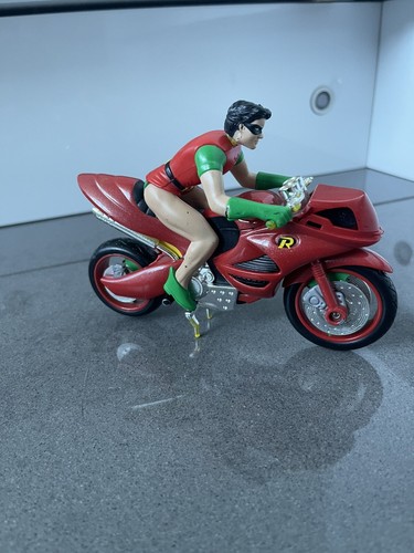 Corgi 2000 DC collectable Robin On Motorbike Diecast Model Incomplete ...