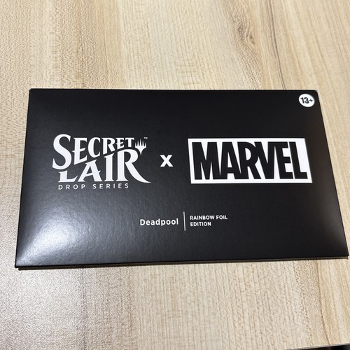 MTG Secret Lair x Marvel Deadpool Rainbow Foil Edition NEW SEALED | eBay