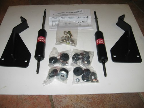 New Complete Rear Tube Shock Conversion Kit w/ KYB Shocks Triumph TR6 ...
