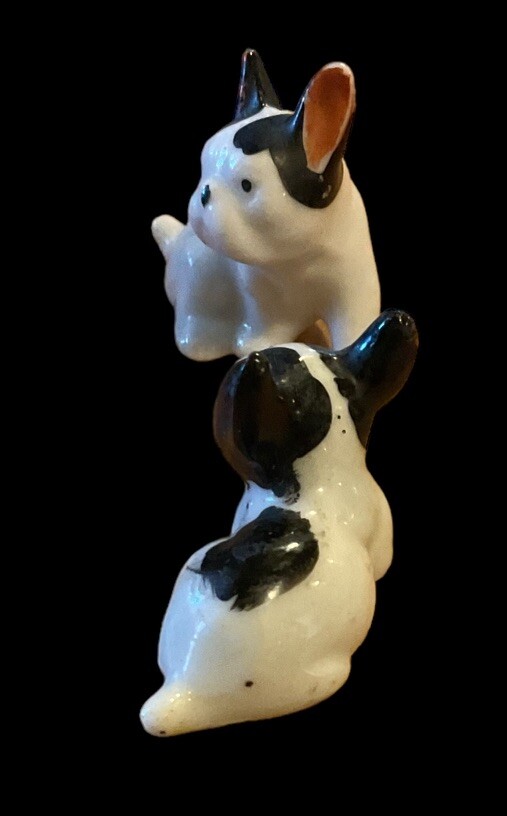 Rare Vintage Porcelain French Bulldog Frenchie, Pair Made In Japan! | eBay