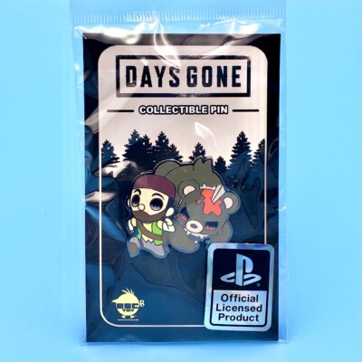 Days Gone Deacon vs Rager Bear Chase Pin *Official* Sony PlayStation 1. ...
