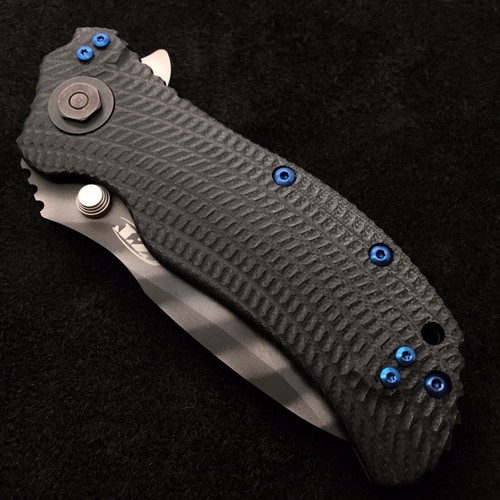 Blue Titanium Screw Set(12)(No Knife) Zero Tolerance 300 301 303 ZT0301 ...