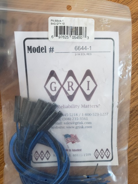 GRI 6644-1 Magnetic Contacts with Built-in Resistors for sale online | eBay