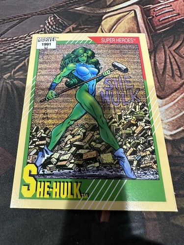 1991 Marvel Trading Card #43 She Hulk | eBay