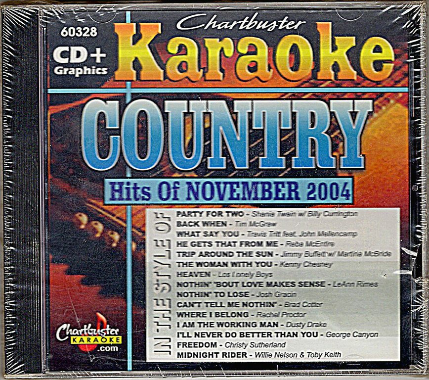 Chartbuster Karaoke CD+G - CB60328 (November 2004) | eBay