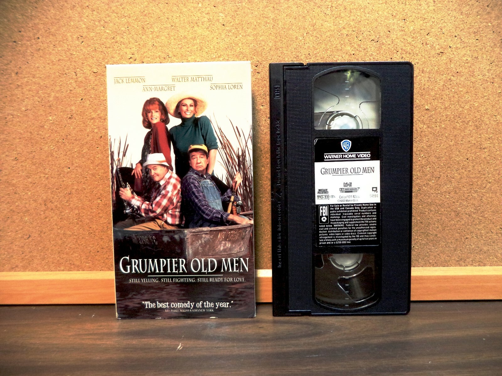 Grumpy Old Men (VHS 94) and Grumpier Old Men (VHS 96) LEMMON/MATTHAU ...