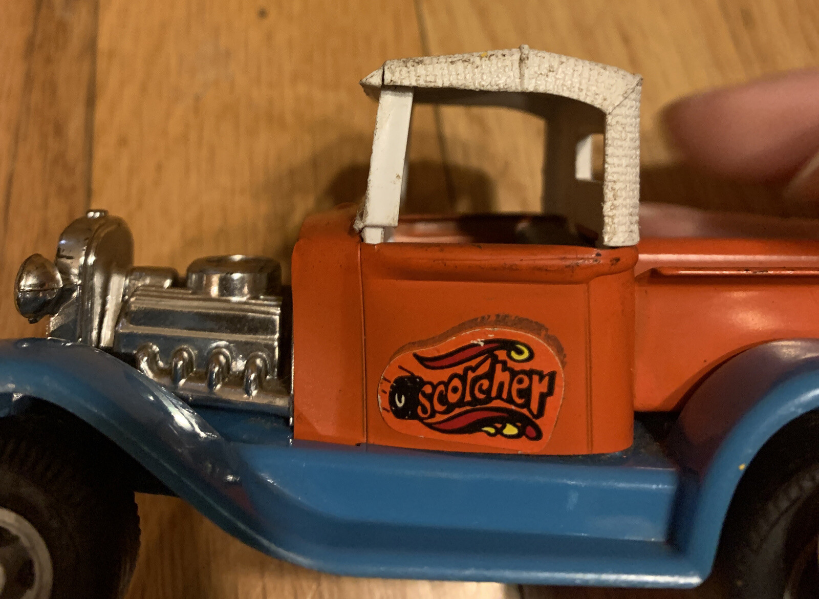 Vintage Tiny Tonka Scorcher #454 Ford Model T Hot Rod Truck Toy Car ...
