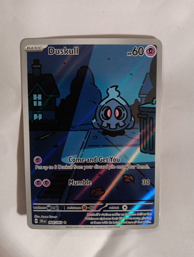 Duskull - 68 Pokemon SV Shrouded Fable - Illustration Rare NM 👻 | eBay