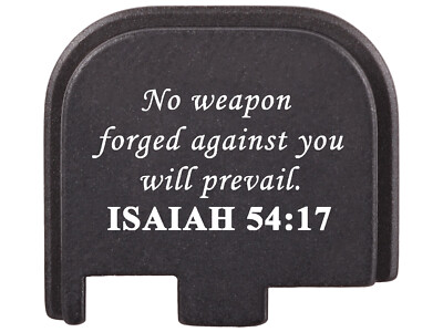 for Glock 43, 43X, 48 Slide Cover Rear Plate Anodized Aluminum, USA ...