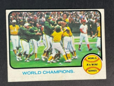 VINTAGE 1973 Topps WORLD CHAMPIONS # 210 - EX Cond | eBay