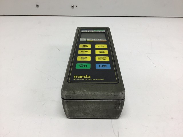 Narda 8712 Survey Meter With 8741d Isotropic Field Probe for sale ...