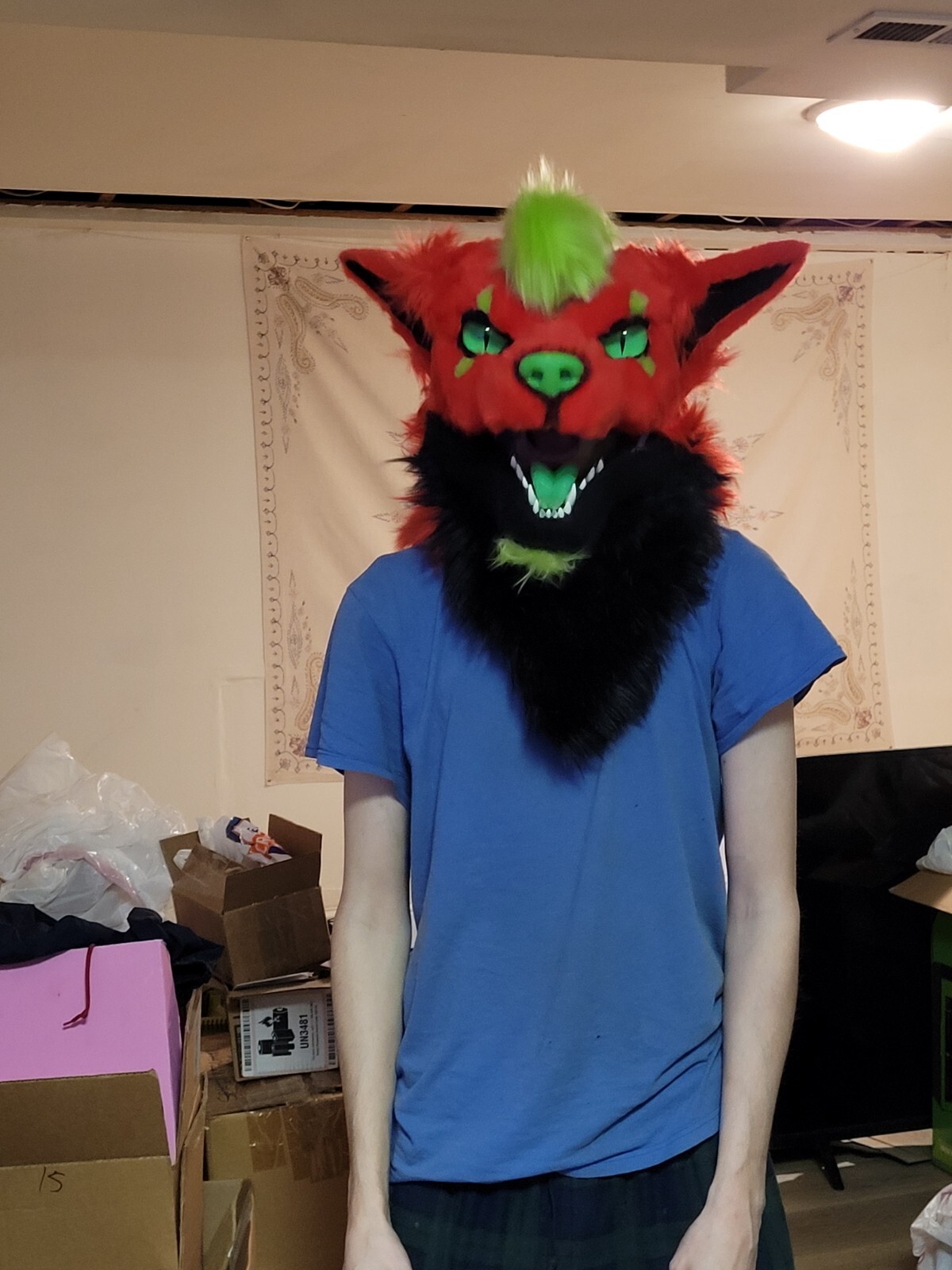 Wolf dragon full body fursuit - Gem