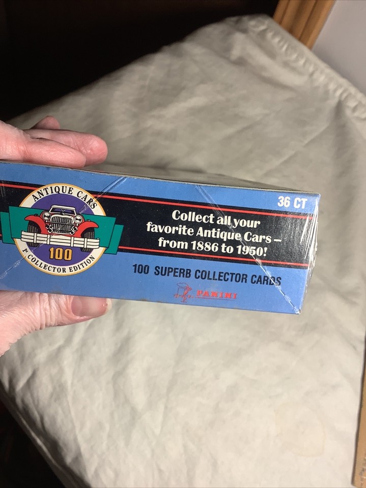 Panini Antique Cars 1st Collector Edition Cards 100 Cards/Box FACTORY ...