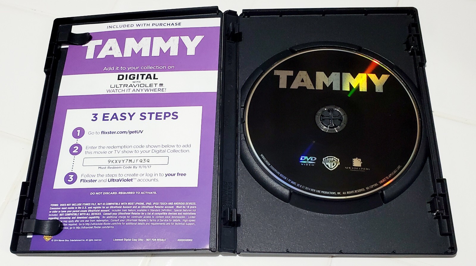 Tammy (DVD, 2014) Melissa McCarthy ... She is Insanely Funny ...