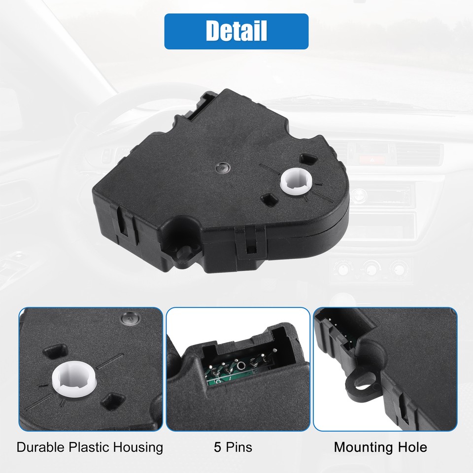 2PCS AC Heater Air Blend Door Actuator 52402588 For Chevy GMC 15-72971 ...
