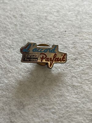 Pin's Sigma Services - l'accord parfait (signé Arthus Bertrand) | eBay