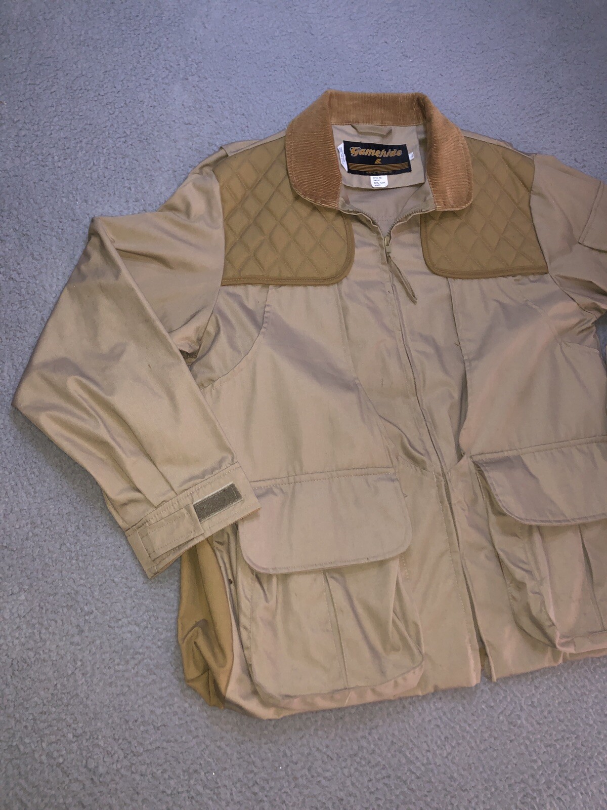 Gamehide Jacket Mens Large Hunting Pheasant Bird Brown Outdoor Zip Coat ...