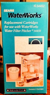 Open Box One (1) New Sears WaterWorks Replacement Cartridge Water ...