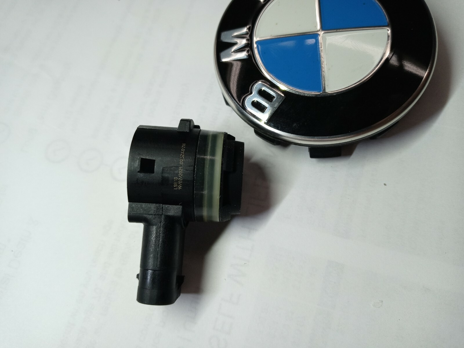 NEW OEM BMW Parking Assist Sensor Ultrasonic Black PDC 9274427 ...