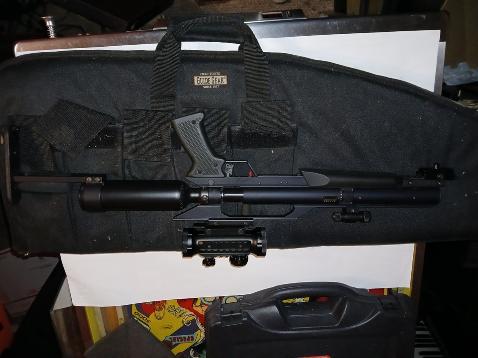 Air Force Model P1101 CO2 Tactical Air Rifle w/Scope & Laser | eBay
