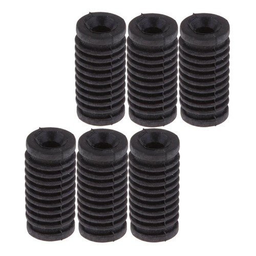 6x Black Footrest Gear Change Lever Pedal For Yamaha YZF R1 R6 R6S YZF ...