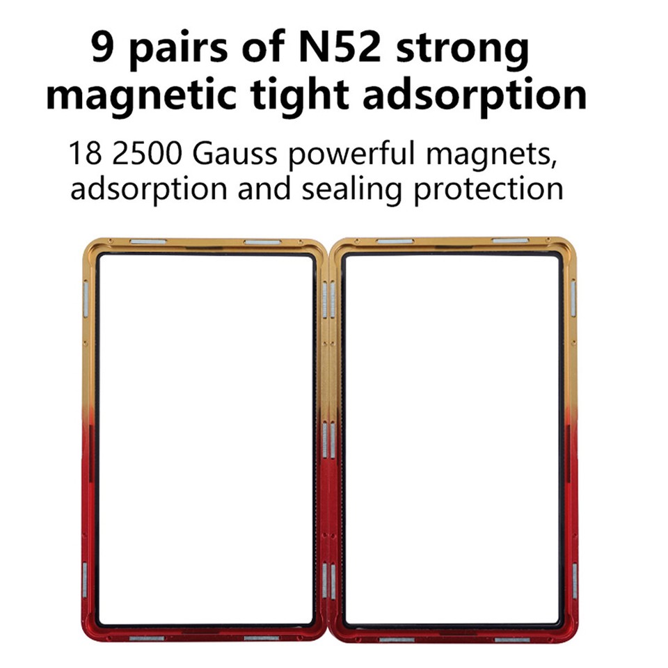 For PSA Magnetic Slab Case Protector Graded Cards Stackable Metal ...