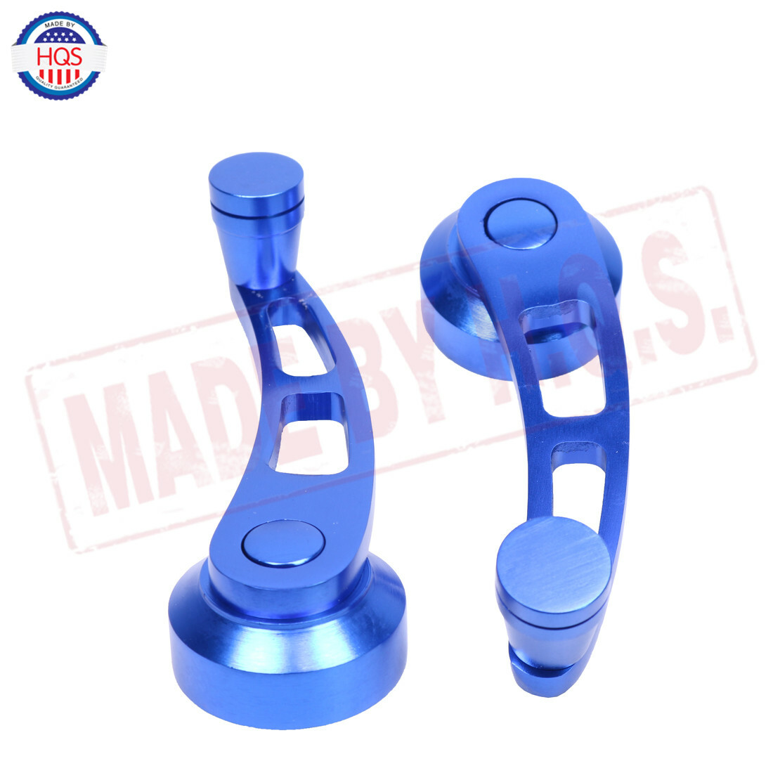 Universal Pair Blue Manual Car Window Winder Glass Crank Handle ...