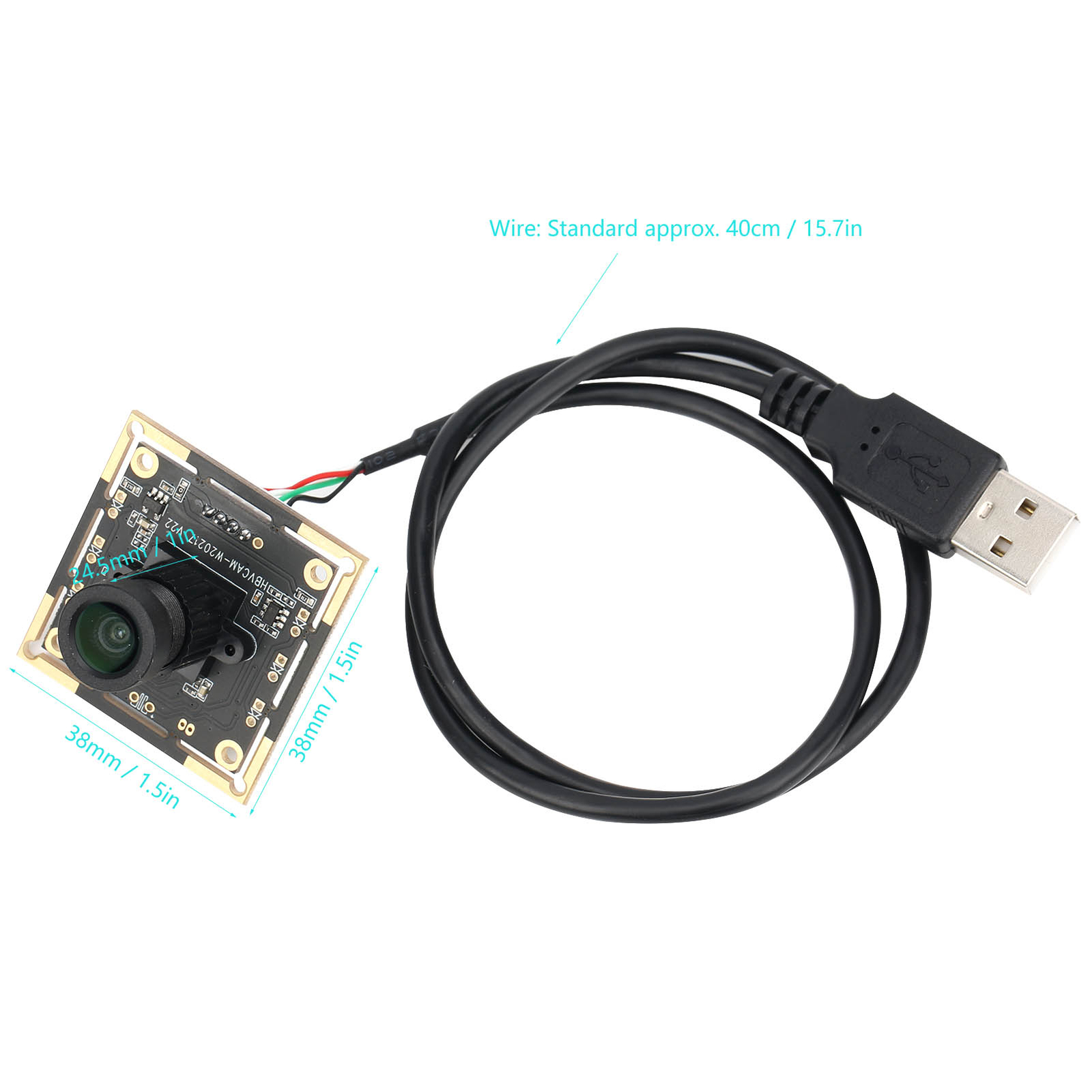 USB Kameramodul 1 MP Lichtempfindlicher OV9732 Chip USB2.0 Kamerakarte ...