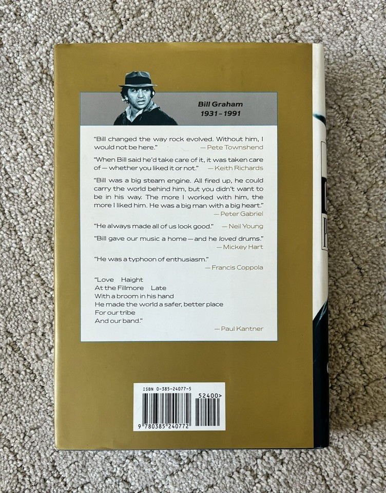 Bill Graham Presents: My Life Inside Rock And Out by Bill Graham ...