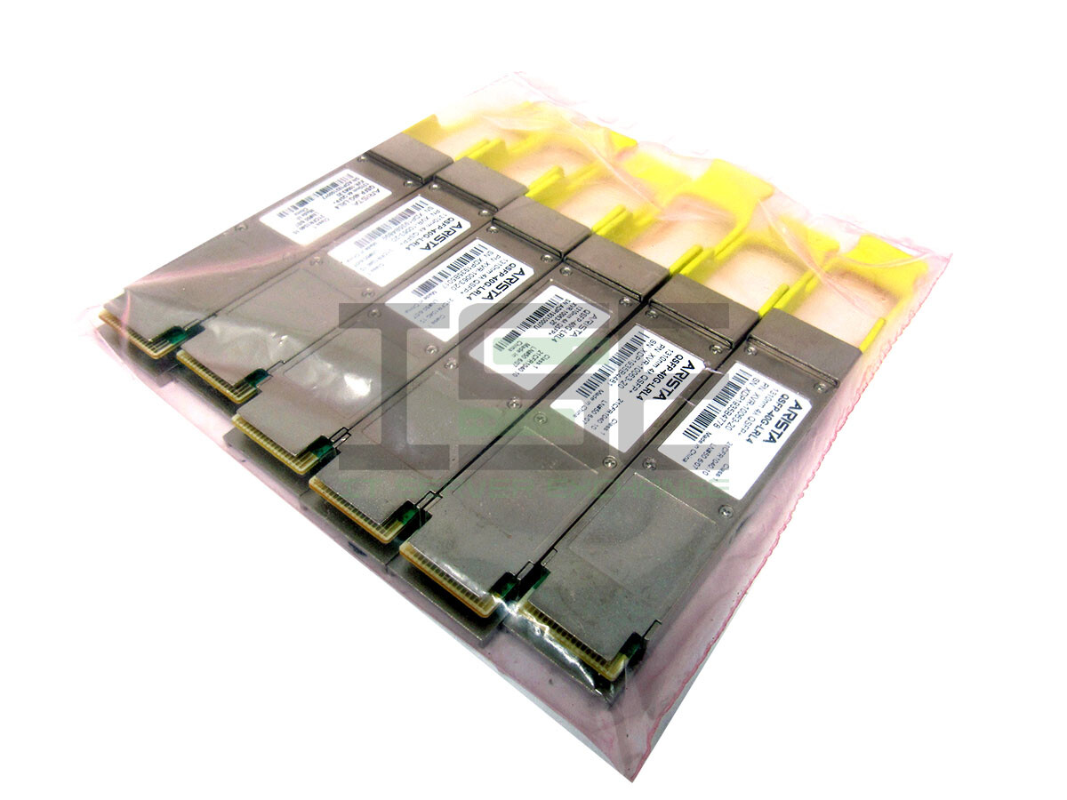 Lot of 6 Arista QSFP-40G-LRL4 Class1 XVR-10063-20 1310nm QSFP+ 1km | eBay