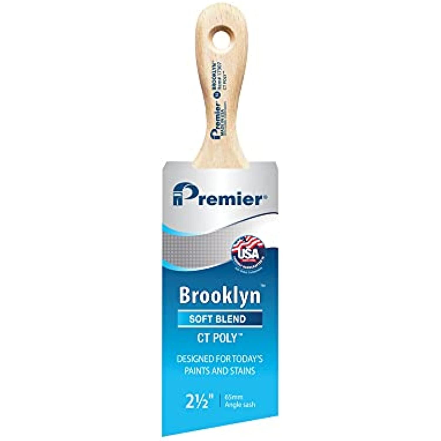 Premier 17307 Brooklyn Short Sash Paint Brush, 2-1/2 Inch | eBay