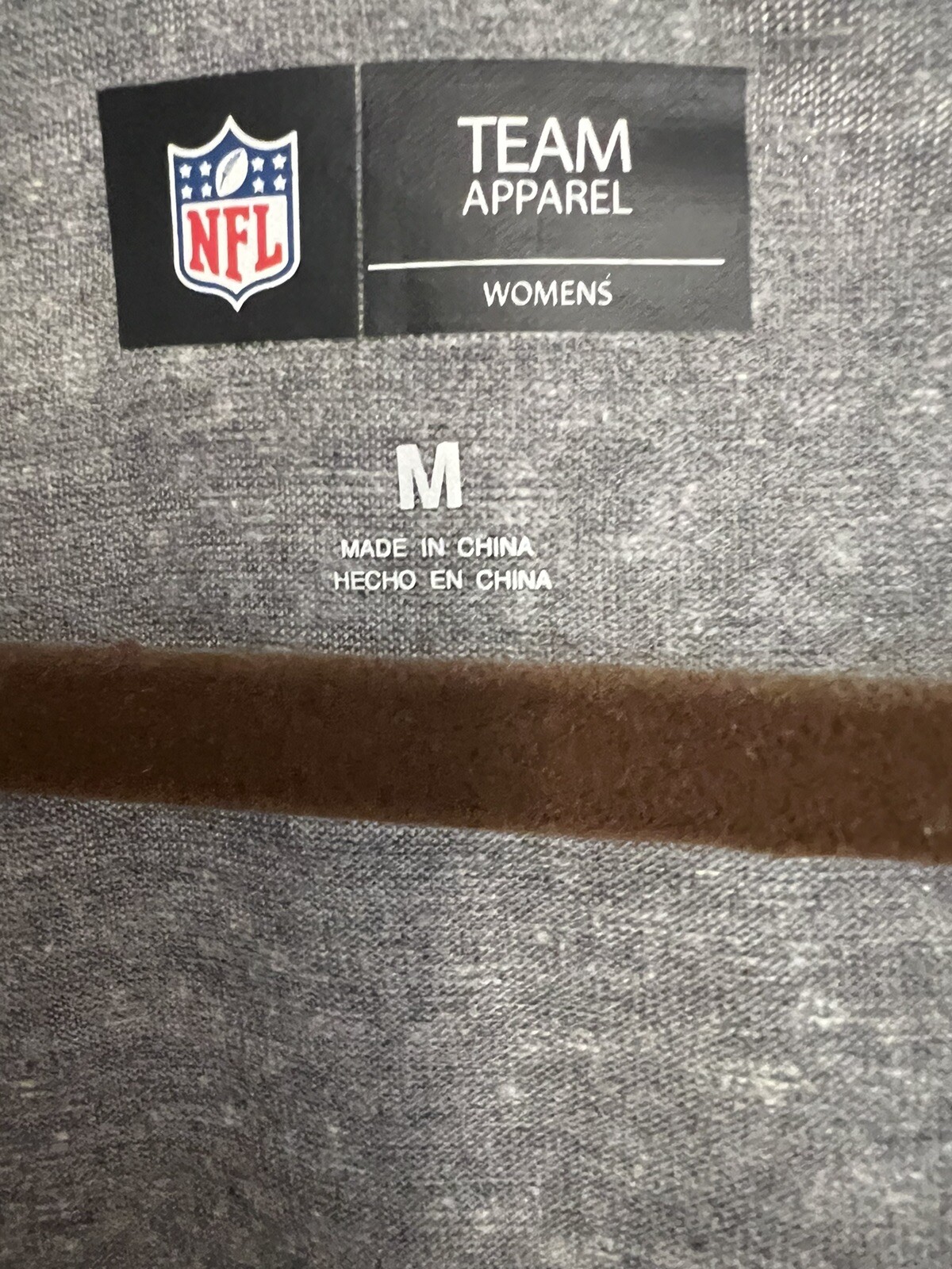 NFL Team Apparel Womens New England Patriots Sequin Embellished T-Shirt V neck | eBay