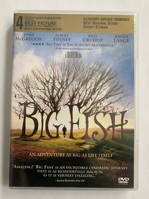 Big Fish (DVD, 2004) Ewan McGregor, Albert Finney, Billy Crudup | eBay