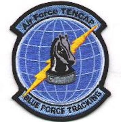 4" AIR FORCE TENCAP BLUE FORCE TRACKING EMBROIDERED JACKET PATCH | eBay