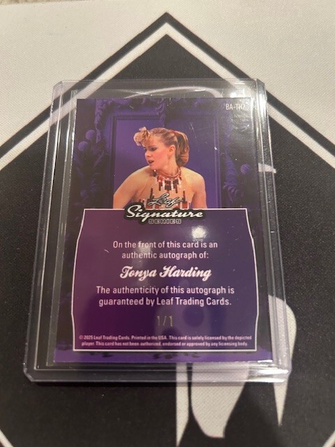 2025 Leaf Signature Series - Tonya Harding Auto - #1/1 | eBay
